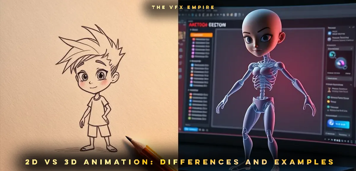 2D Vs 3D Animation: Differences, Examples & Which Is Easier - THE VFX ...